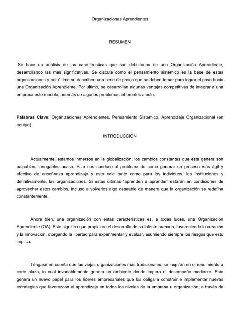 Documento Encriptado o Corrupto | PDF | Aprendizaje | Teoría de sistemas