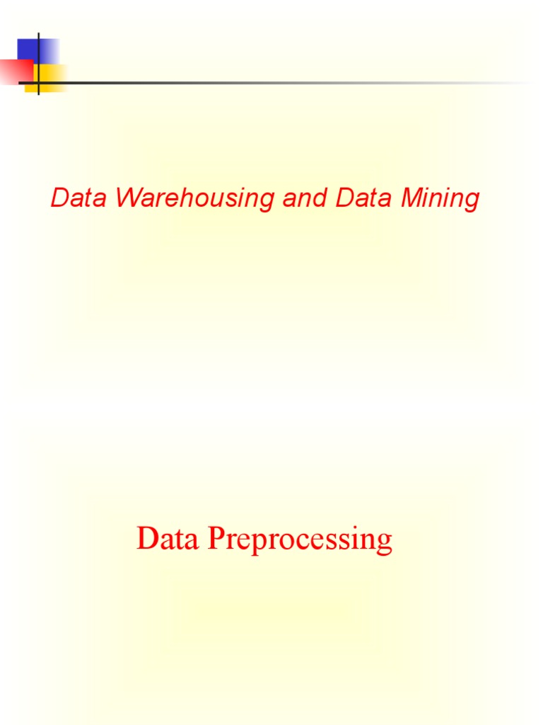 DM-2Preprocessing 2 | PDF | Quartile | Mode (Statistics)