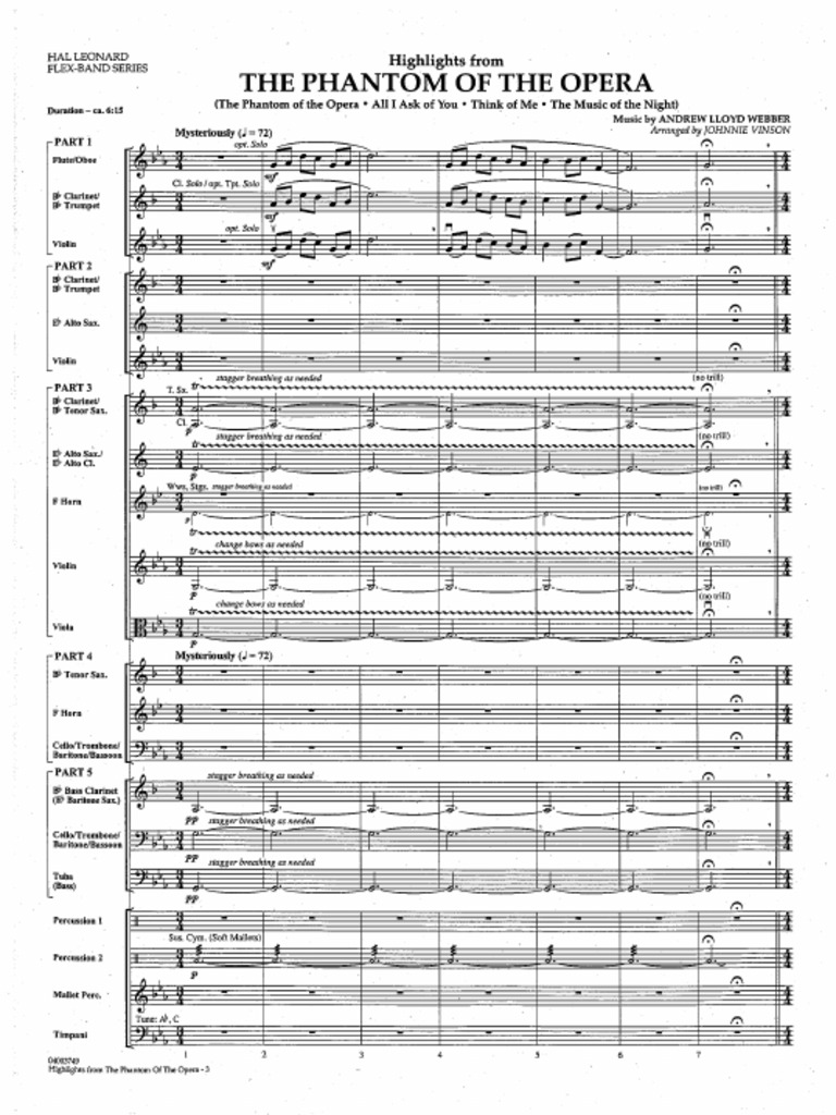 #PHANTOM - Score | PDF