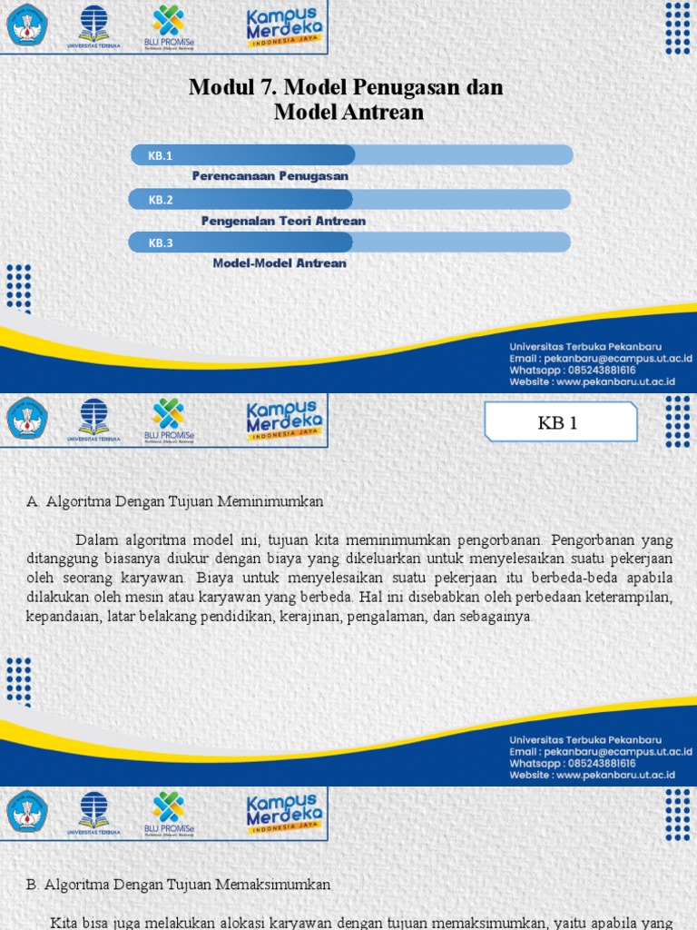 Modul 7 Riset Operasi | PDF