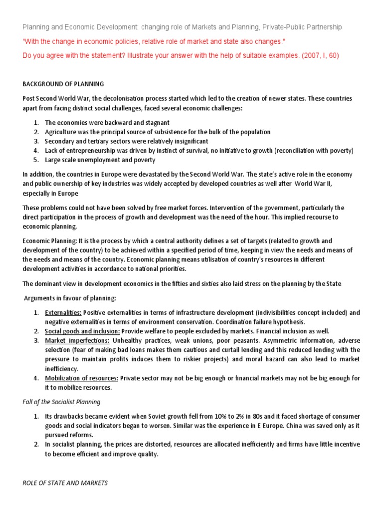 Planning and Economic Development | PDF | Human Development Index ...