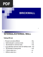 Estimating Brickforce for Walls | PDF