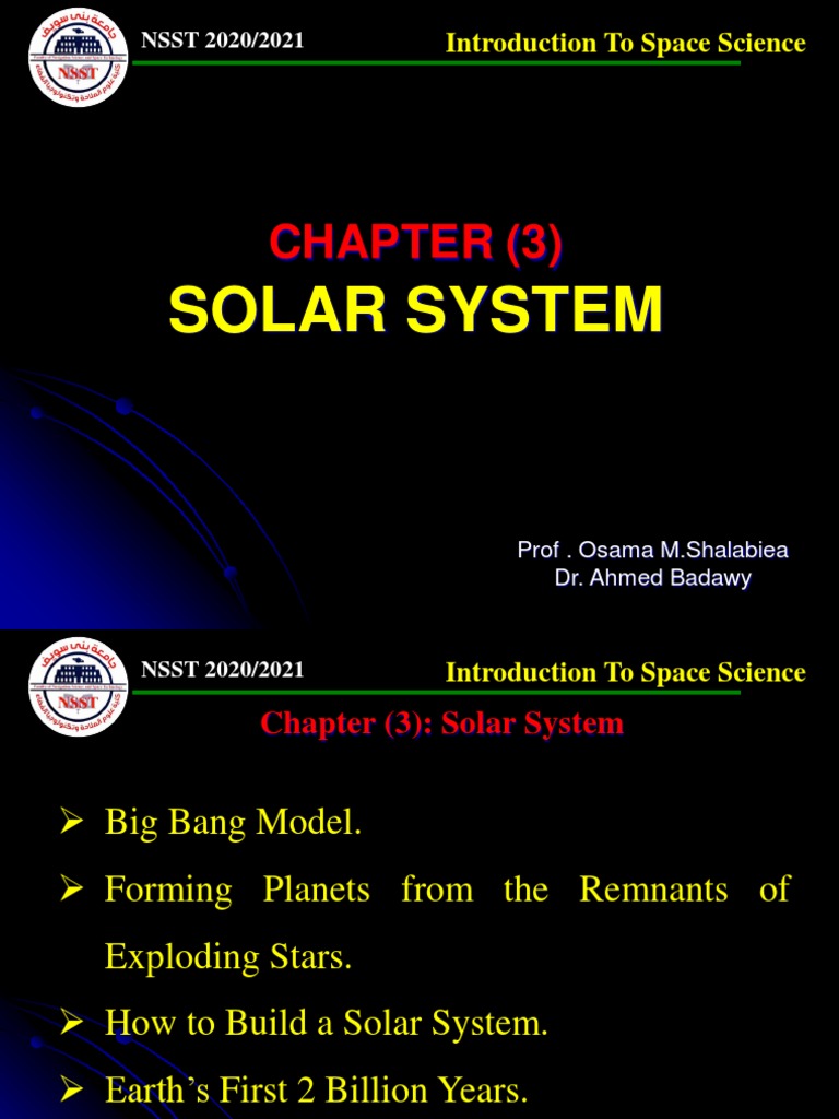 Chapter 3 in Space Science | PDF | Universe | Big Bang