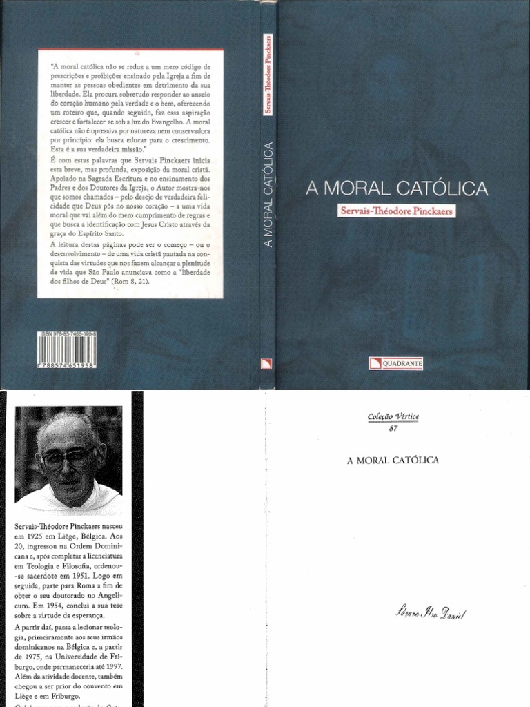 Moral Catolica - Servais-Théodore Pinckaers | PDF | Igreja católica | Jesus