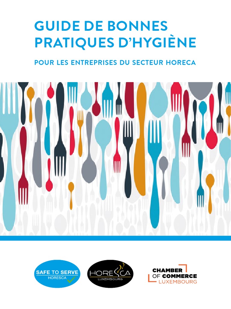 Guide de Bonnes Pratiques D Hygiene Pour Les Entreprises Du Secteur Horeca | PDF