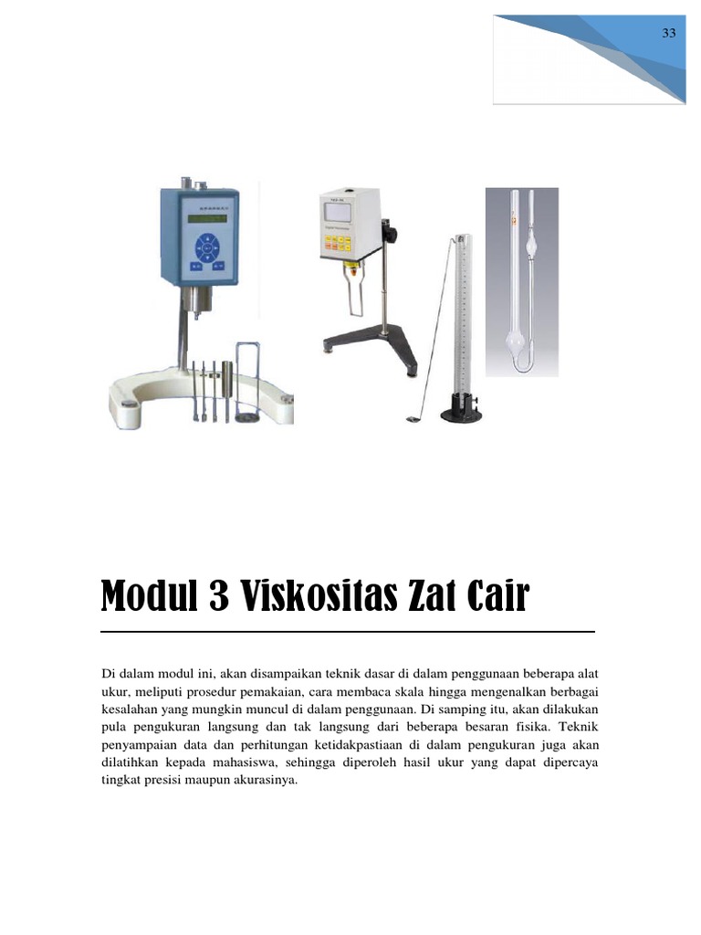 Praktikum Viskositas Zat Cair | PDF