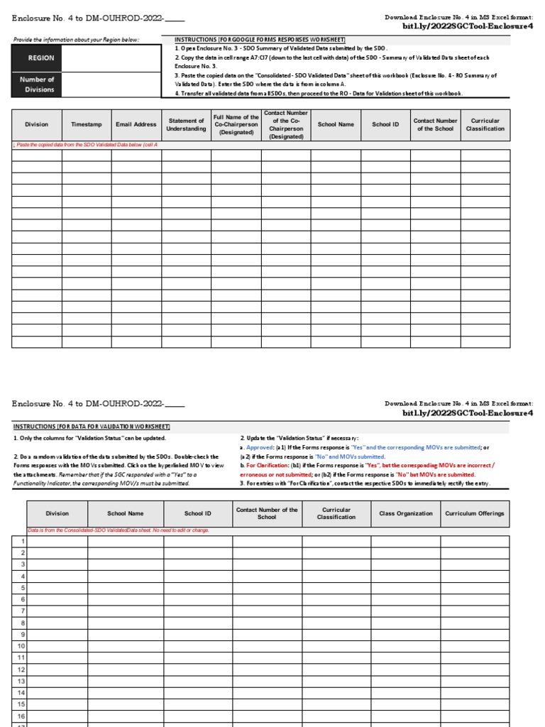 (DM-OUHROD-2022-0090) Enclosure No. 4 - RO Summary of Validated Data | PDF | Computing ...