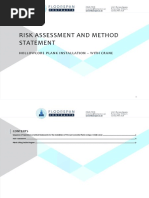 Risk-Assessment---Method-Statement | PDF | Forklift | Warehouse