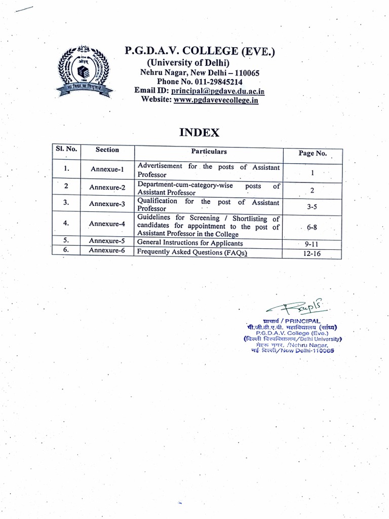 Pgdav Delhi | Download Free PDF | Doctor Of Philosophy