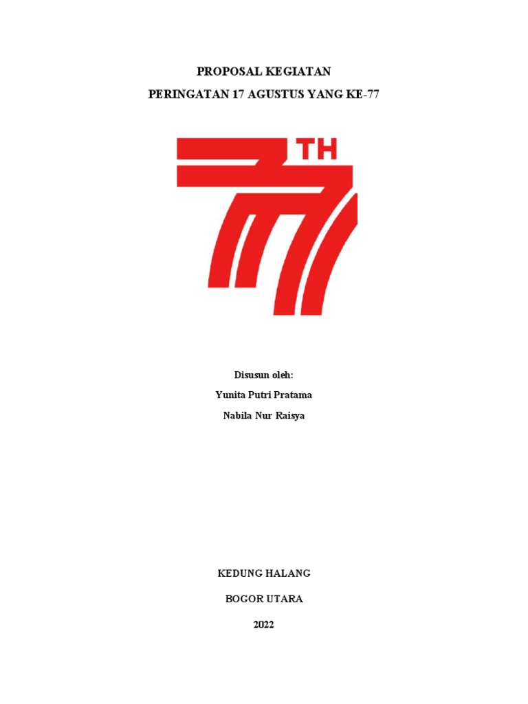 Proposal 17 Agustus | PDF