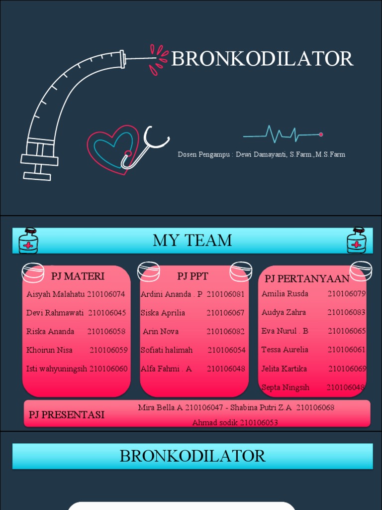 Farmakologi Brokodilator B2 | PDF