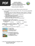 Bahagi NG Aklat Final Worksheet | PDF | Language Arts & Discipline ...