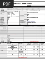 PDS Form | PDF | Vocational Education | Teachers