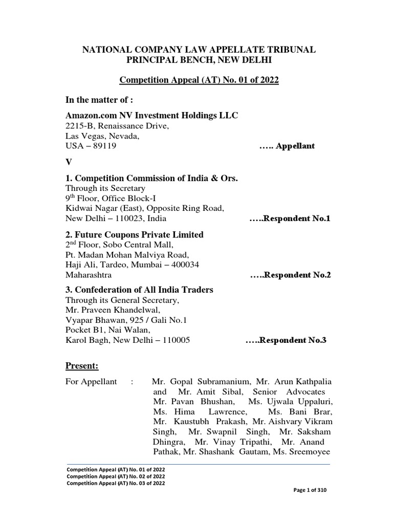 CCI - Amazon Order | PDF | Retail | Investing