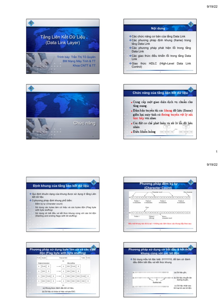 Chapter04 DataLinkLayer | PDF