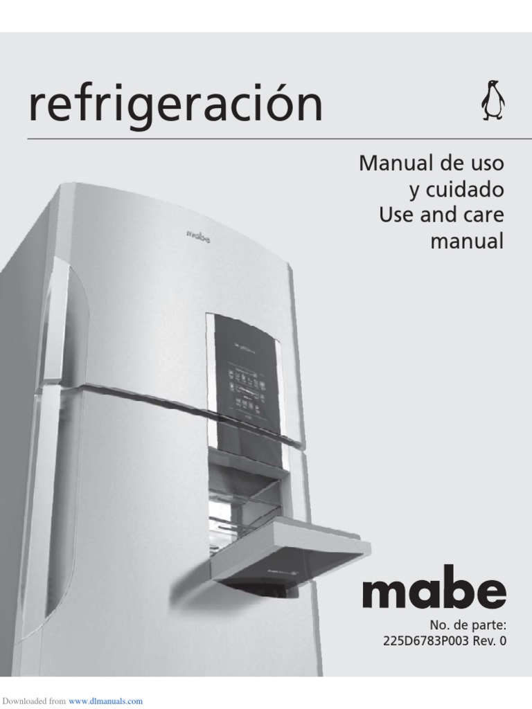 Mabe RMM1540Y Use and Care Manual | Descargar gratis PDF | Refrigerador | Celsius