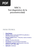 Ficha Técnica de La Prueba MSCA. | PDF | Memoria | Creatividad