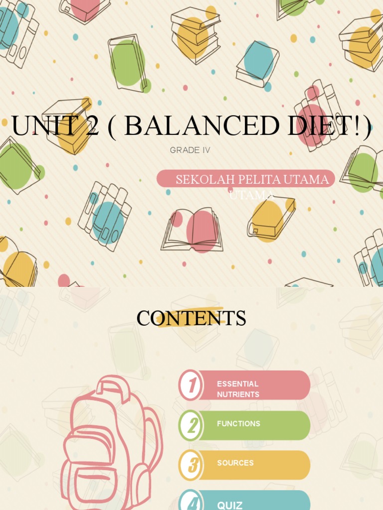 Balanced Diet | PDF | Nutrients | Carbohydrates