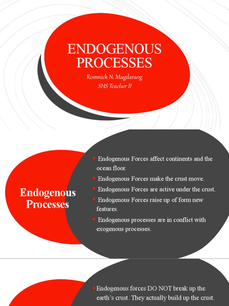 Endogenous Processes | PDF | Rock (Geology) | Igneous Rock