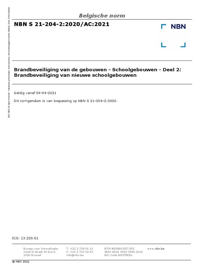 NBN S 21-204-2 2020 Ac 2021 | PDF