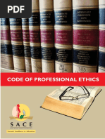 SACE Code of Professional Ethics Overview | PDF | Plea | Appeal
