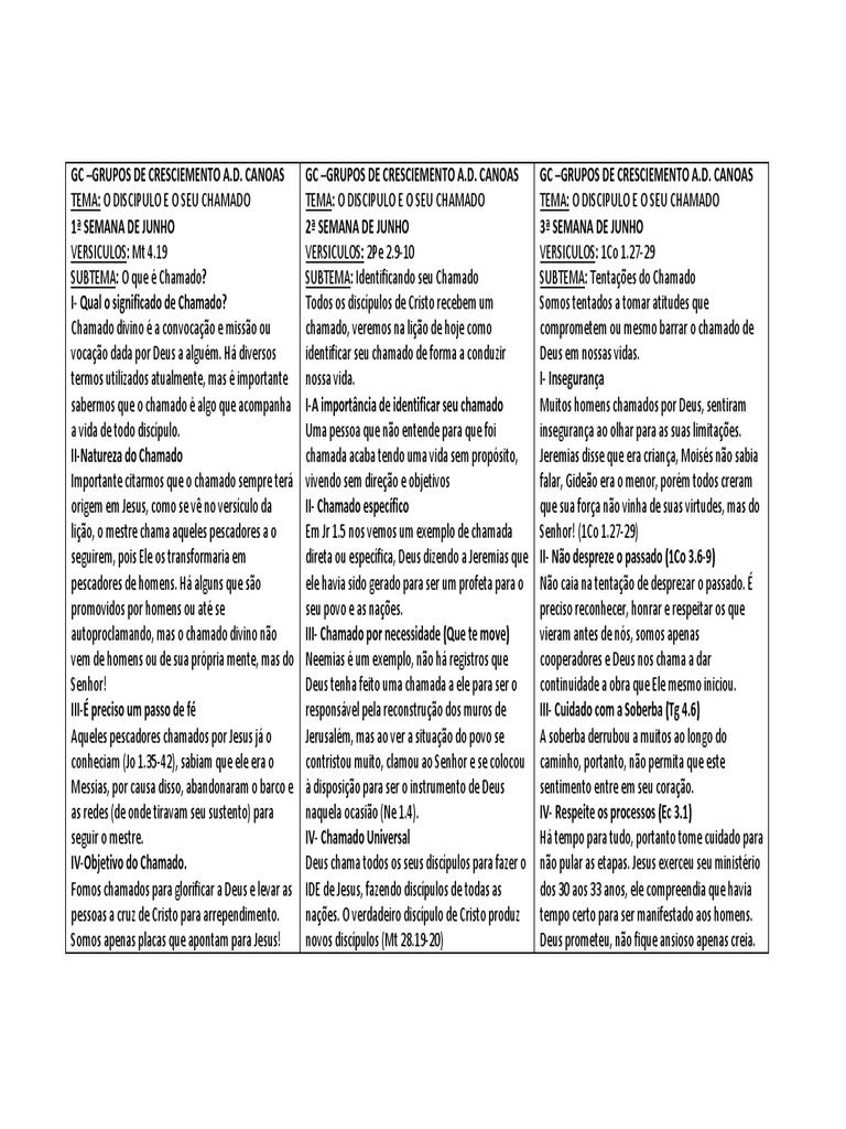 O chamado divino e como identificá-lo | PDF | Jesus | Deus