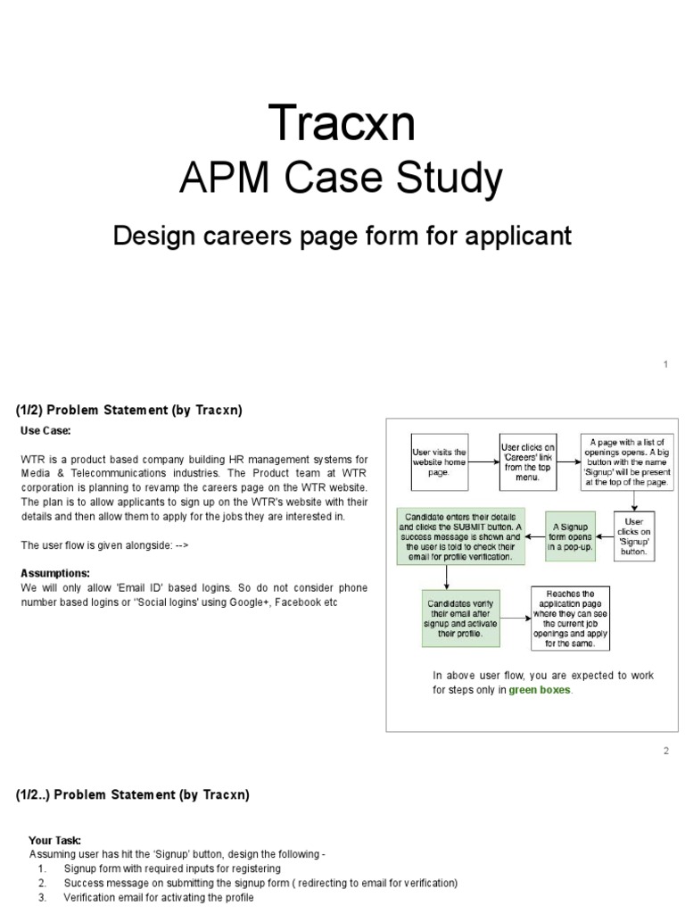 Tracxn - APM Case Study 2 | PDF | Computers