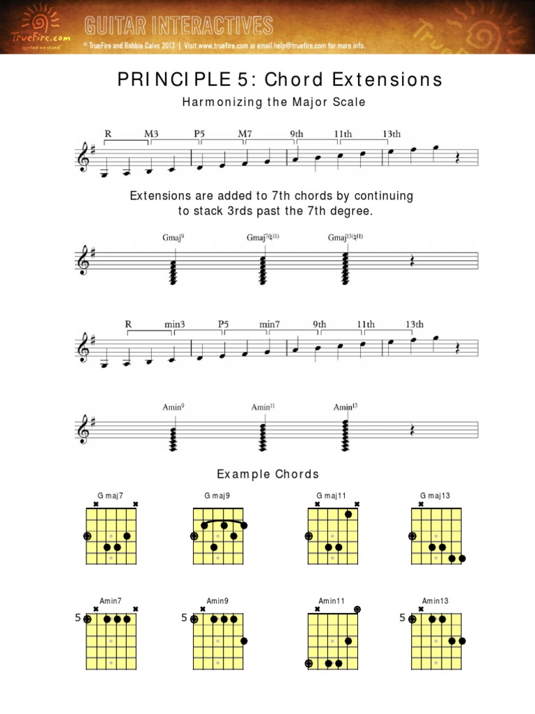 5 - Chord Extensions | PDF