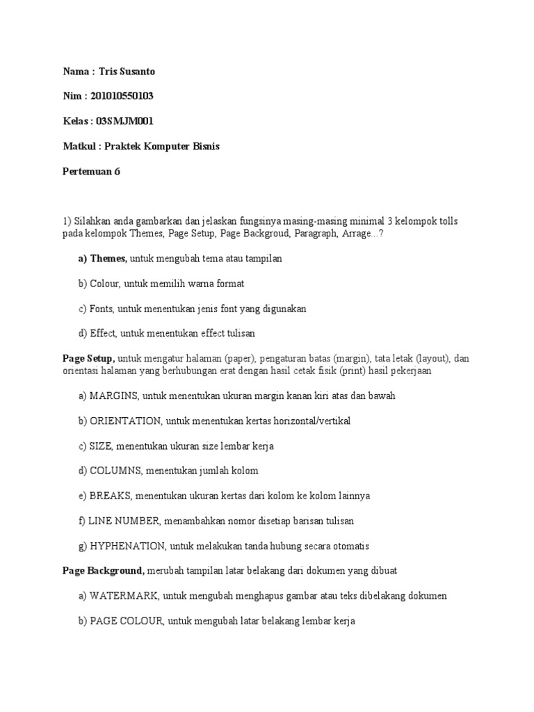 Tugas Komputer | PDF