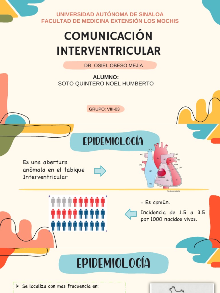 Comunicación Interventricular: Epidemiología y Tratamiento | PDF ...