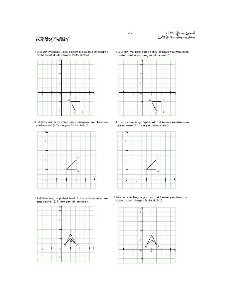 Latihan Pembesaran | PDF