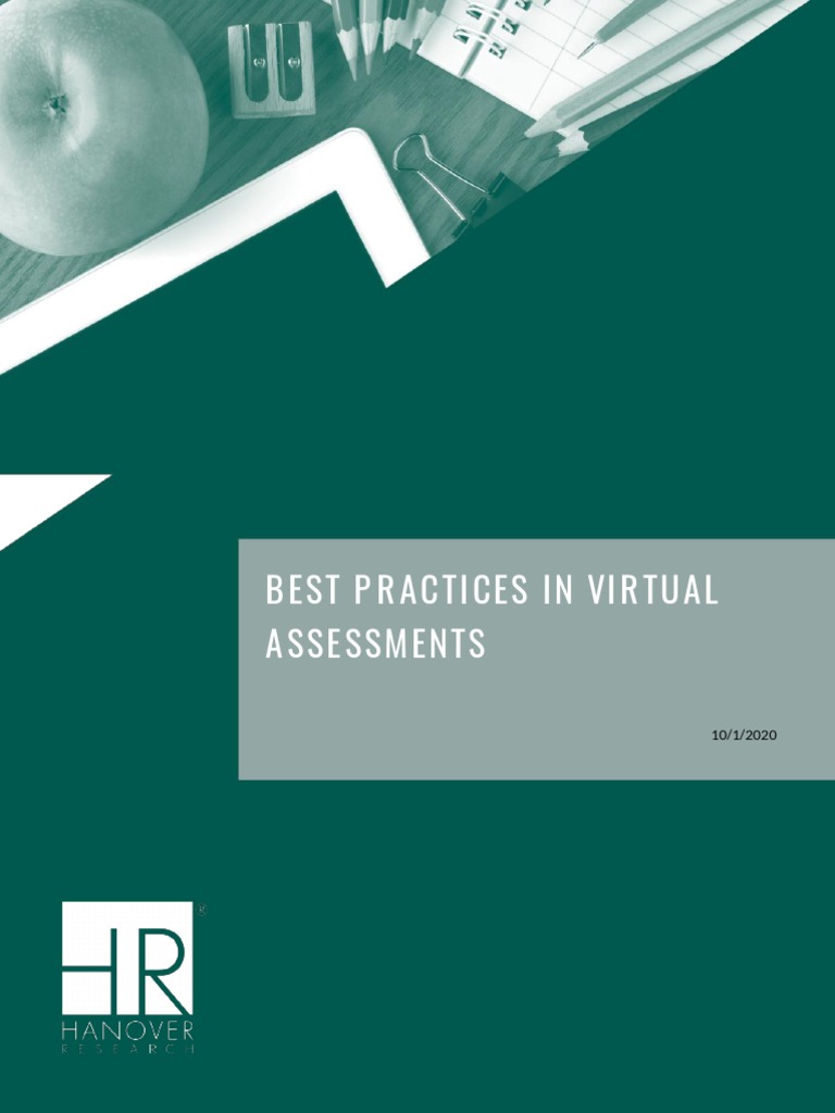 Best Practices in Virtual Assessments | PDF | Educational Assessment ...