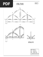 Steel Truss Connection Details | PDF | Truss | Civil Engineering