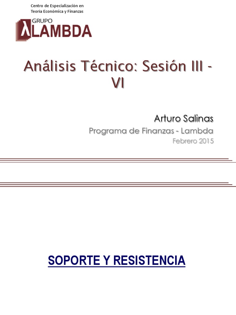 AT - Sesión 3-6 - Lambda Completo | PDF | Análisis técnico | Triángulo
