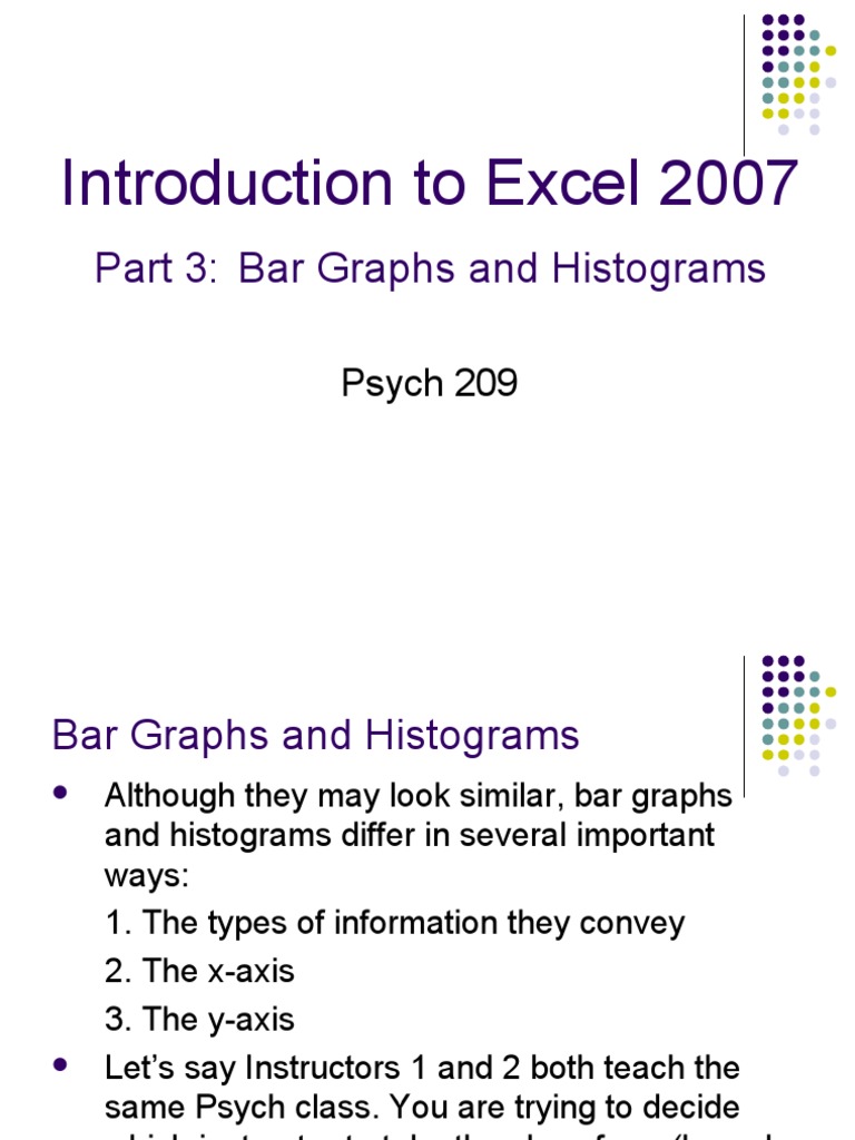 Lab 5 Excel Graphs | PDF | Histogram | Chart