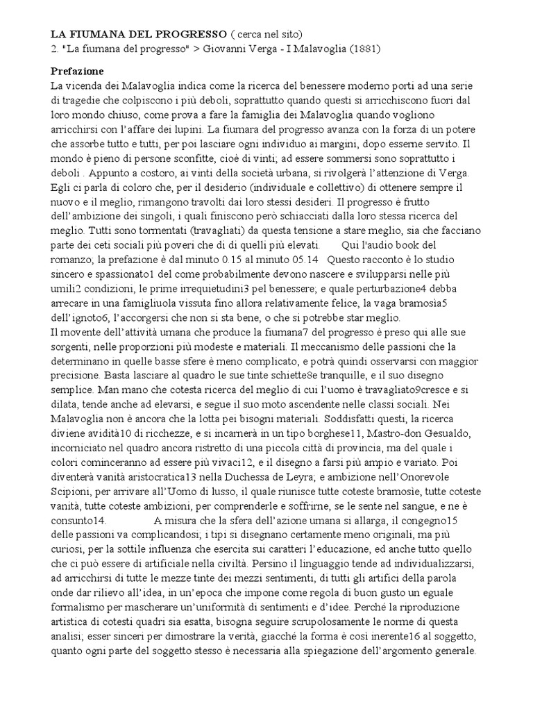 La Fiumana Del Progresso | PDF