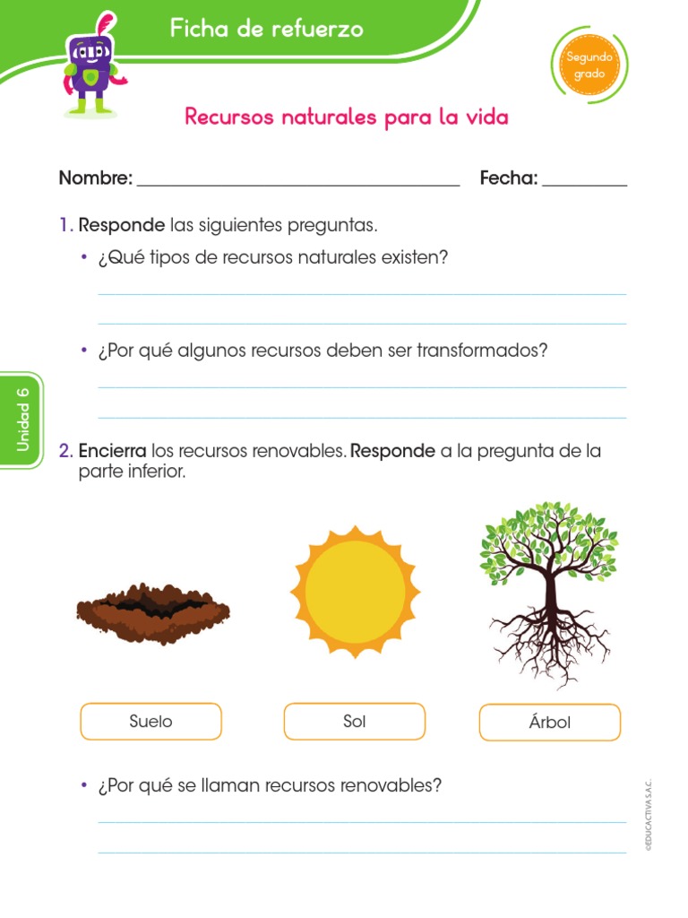 Recursos Naturales-Tarea | PDF