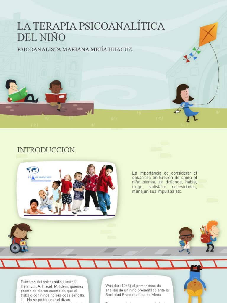 LA TERAPIA PSICOANALÍTICA DEL NIÑO - pptx99 | Descargar gratis PDF ...