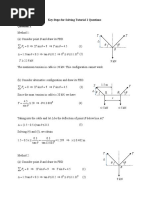 Engineering Statics Exercises | PDF | Force | Mechanics