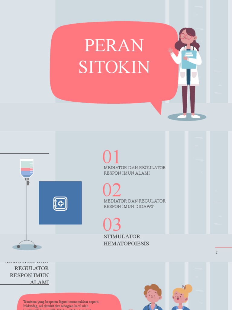 Sitokin: Peran dalam Imunitas dan Hematopoiesis | PDF | Sains & Matematika