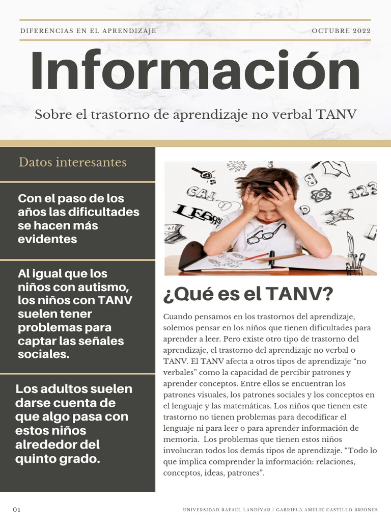 TANV | PDF | Aprendizaje | Pensamiento