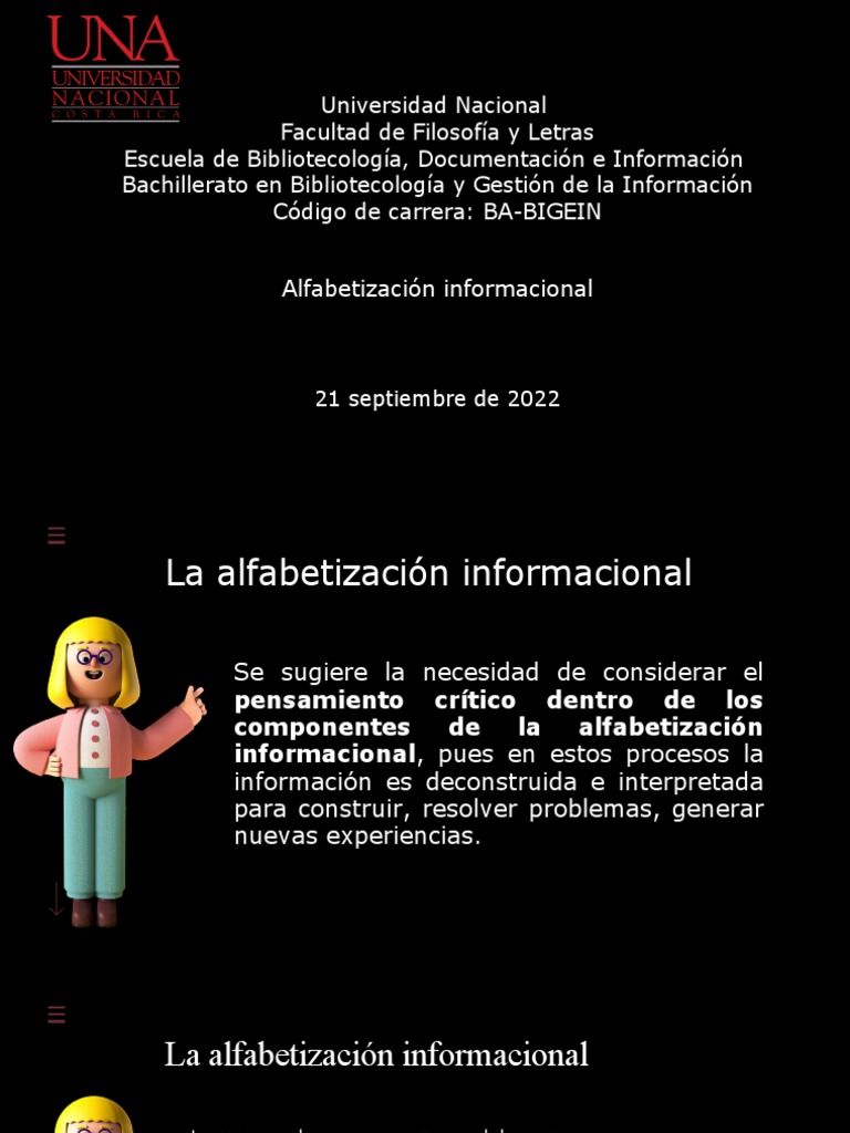 Clase Sesión 07. Competencias Informacionales BN | PDF | Alfabetización Informacional | Aprendizaje