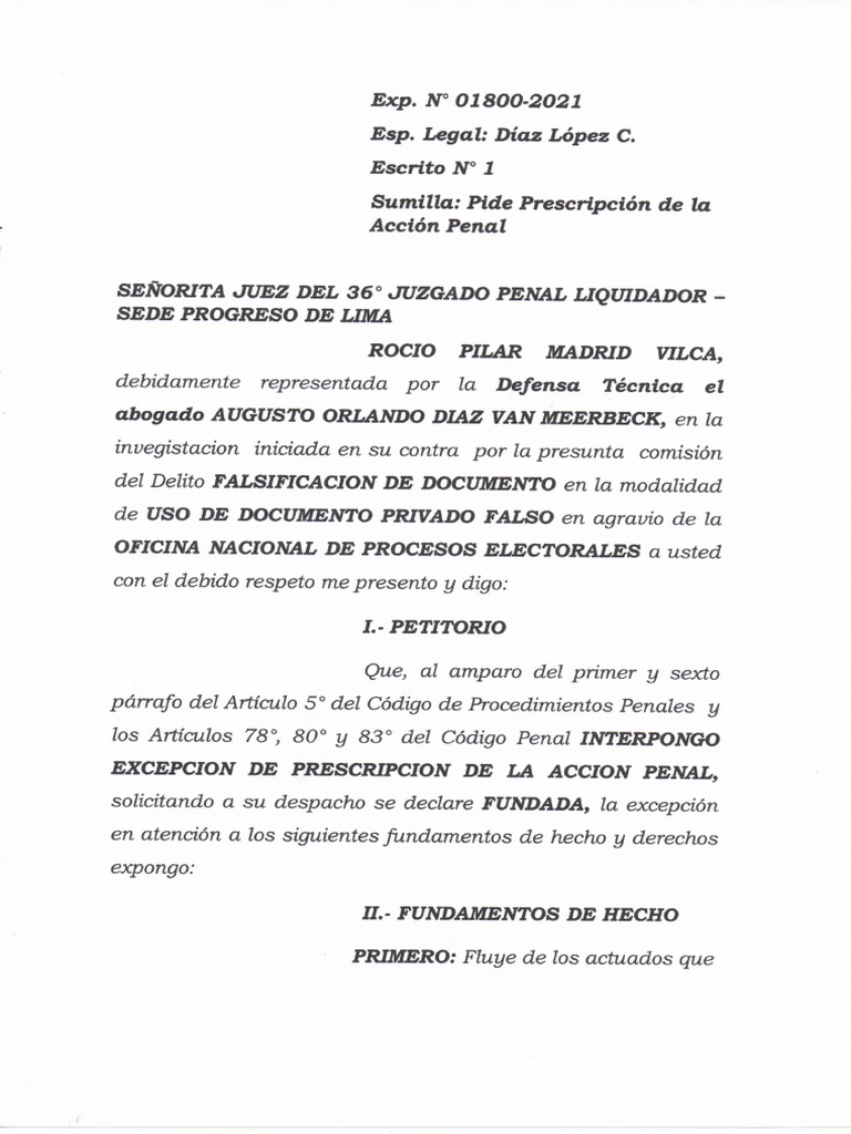 Exp. 01800-2021-0-1801-JR-PE-36 - Anexo - 208476-2022 | PDF