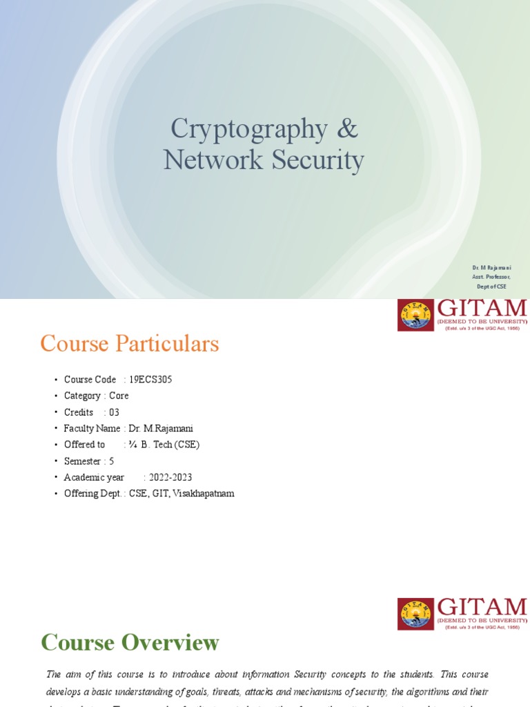 Cns-Unit-1 Part 1 | PDF | Information Security | Cryptography Cns-Unit-1 Part 1 | PDF | Information Security | Cryptography