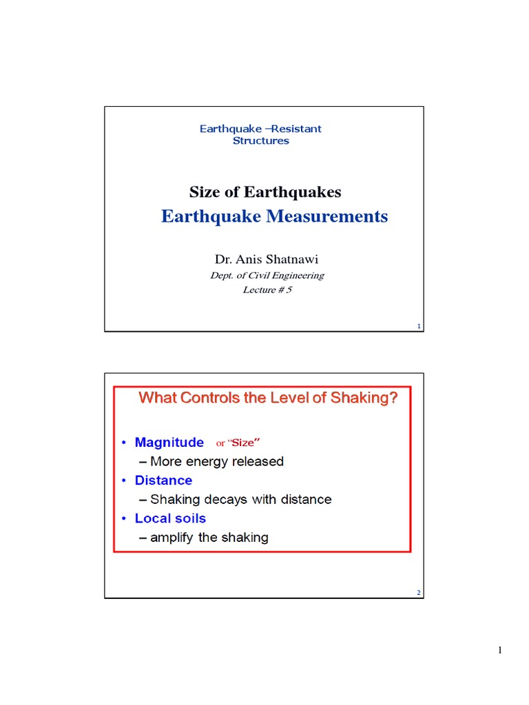2slides-Anis EQ Lecture 5 EQ-Sizes and Measurements 1 | Download Free ...