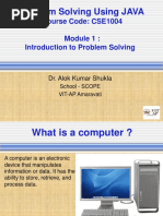 PROBLEM SOLVING USING PYTHON Unit 1 MADRAS UNIVERSITY SYLLABUS | PDF ...