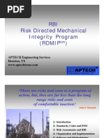 API 580 Training | PDF | Risk | Risk Management