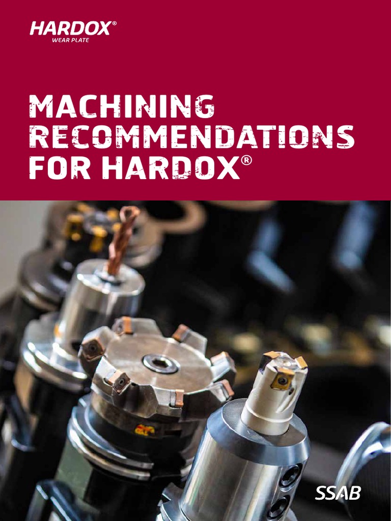Machining Hardox 1644242398 | PDF | Drill | Drilling