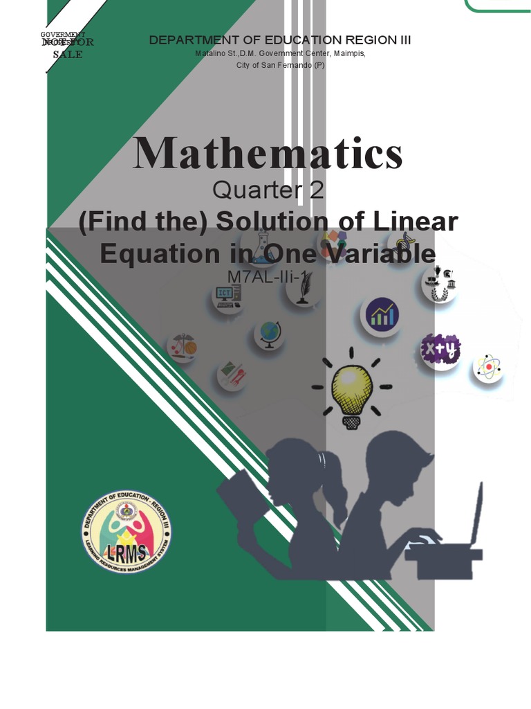 ADM Math Junio | PDF | Equations | Learning
