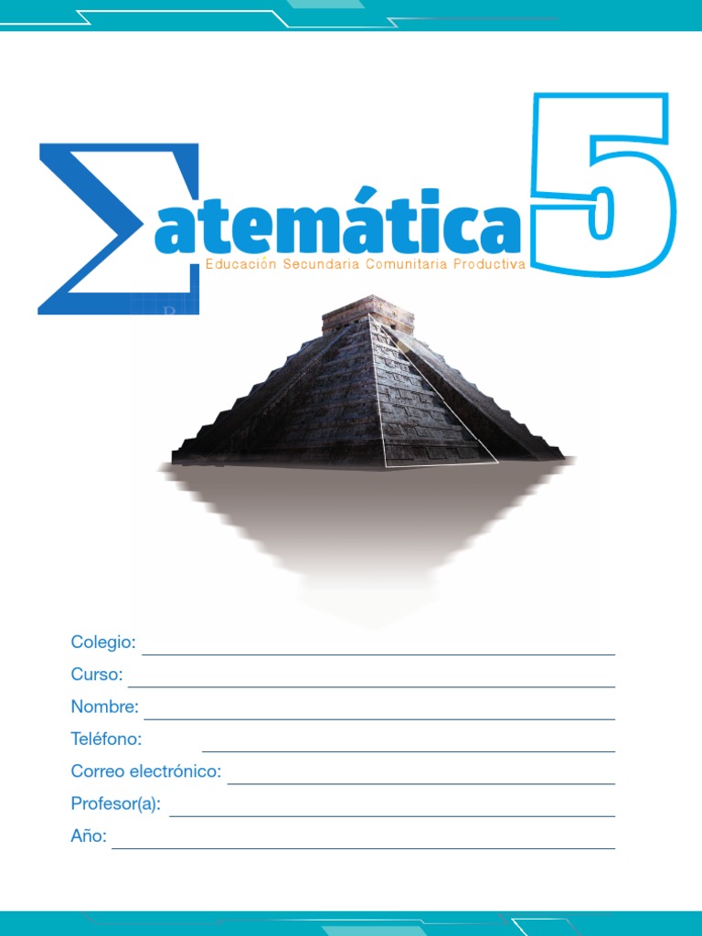 MATEMÁTICA 5 | PDF | Funciones trigonométricas | Trigonometría